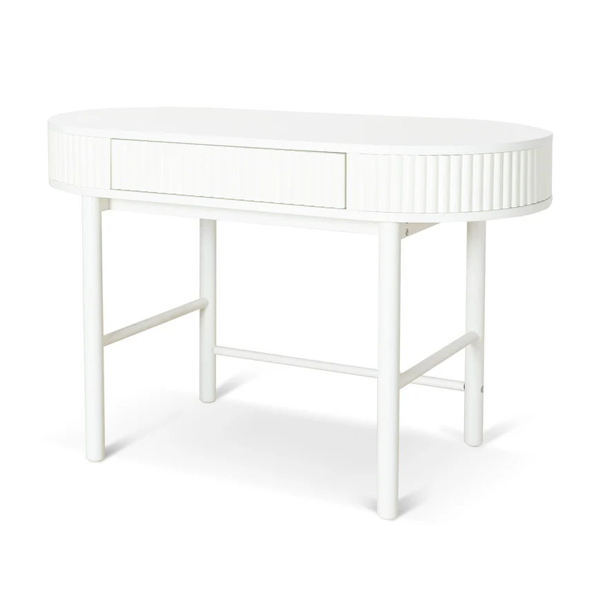 Cdt10099 KD 1.2m Console Table - White - The Lounge Hub Australia